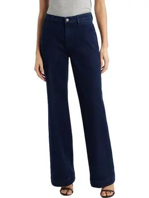 Kobi Halperin Sara High-waist Wide-leg Jeans - Indigo
