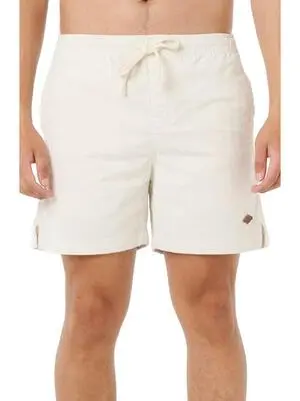 Rip Curl Corduroy Volley Shorts - Bone