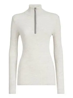 Brunello Cucinelli Virgin Wool And Cashmere Sweater - Pearl