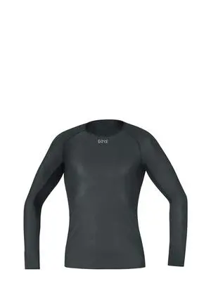 GOREWEAR Windstopper Baselayer Long Sleeve Shirt Black