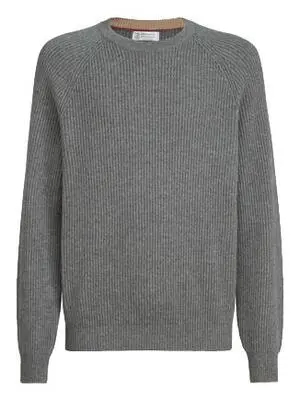 Brunello Cucinelli Cashmere Sweater - Dark Grey