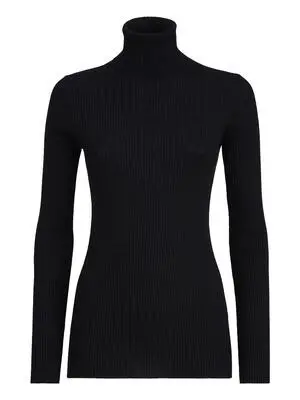 Brunello Cucinelli Cashmere And Silk Sparkling Sweater - Black