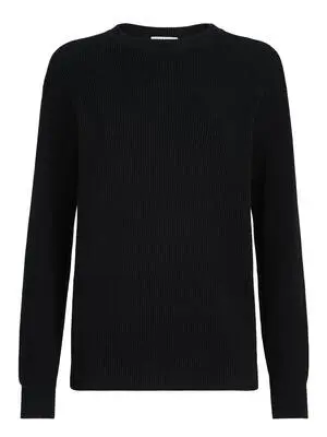 Brunello Cucinelli Cotton Crew-neck Sweater - Black