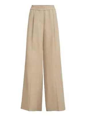 Brunello Cucinelli Loose Track Trousers - Beige