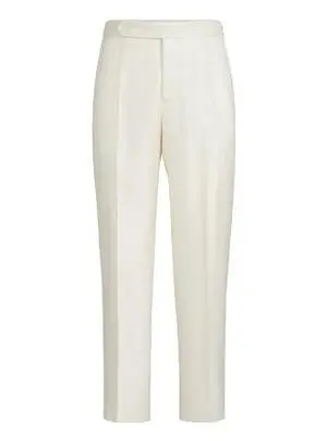 Brunello Cucinelli Tuxedo Trousers - Off-white