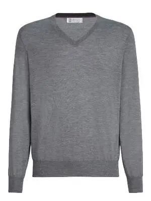 BRUNELLO CUCINELLI Cashmere And Silk Lightweight Sweater