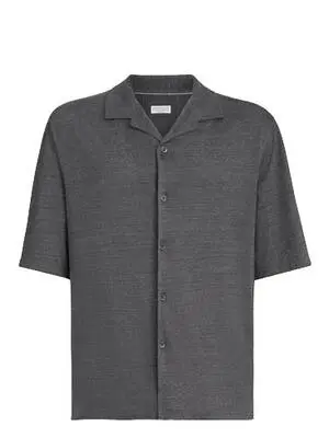 Brunello Cucinelli Jersey Shirt - Medium Grey