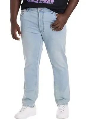 TRUE NATION BY DXL Big & Tall Comfort Knit Jeans - Lighten Up