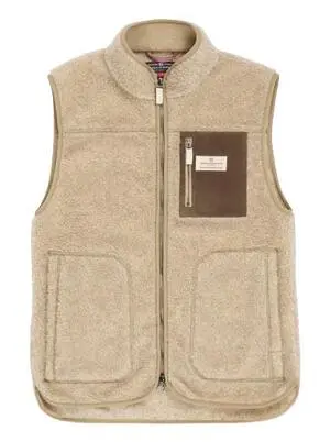 AMUNDSEN Heroes Wool Fleece Vest - Natural