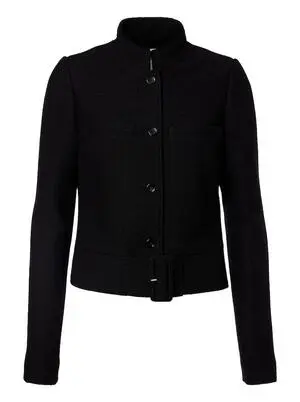 COURREGES Belted Jacket - Black