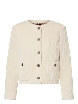 Etro Cotton Corduroy Jacket - White