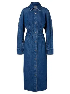 Givenchy Denim Midi Dress - Blue