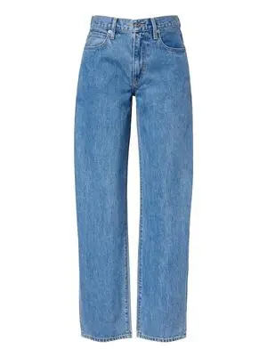 SLVRLAKE Ella Barrel-leg Jeans - Blue