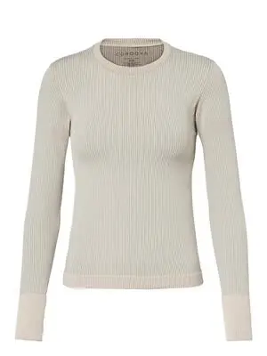 Cordova Striped Ski Top - Beige