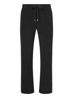 Dolce & Gabbana Cotton-blend Sweatpants - Black