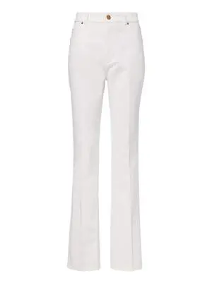 Balmain High-rise Bootcut Jeans - White