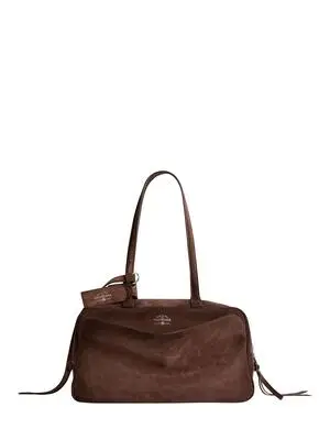 Balenciaga Carrie Bowling Bag - Brown