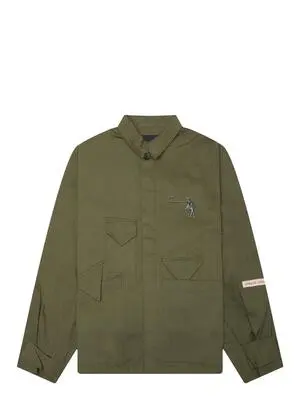 JUNGLES Pockets Boxy Jacket - Green
