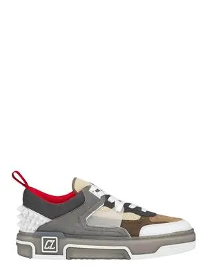 CHRISTIAN LOUBOUTIN Astroloubi Flat - Grey