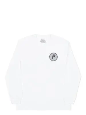 PALACE Pircular Longsleeve - White