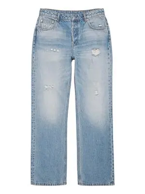 COLE BUXTON Straight Beverley Jeans - Blue