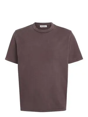 Our Legacy Cotton Boxy T-shirt - Brown