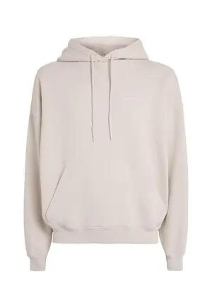 COLE BUXTON Cotton-blend Logo Hoodie - Beige