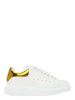 Alexander McQueen Oversized Sneaker White/pop Yellow