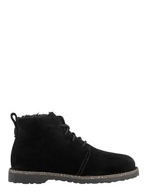 BIRKENSTOCK Uppsala Suede Ankle Boots - Black