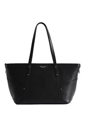 Zadig&Voltaire Leather Tote Bag - Black