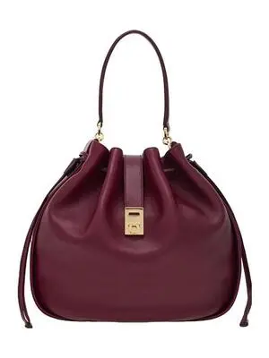 FERRAGAMO Hug Bucket Bag - Gold