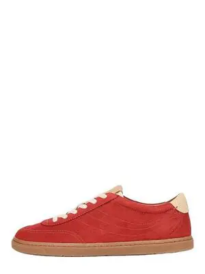 Vince Palm Suede Sneakers - Red