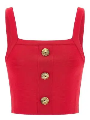 Balmain Brassiere Top - Pink