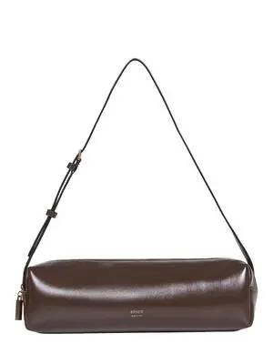 Khaite Kye Leather Shoulder Bag - Brown