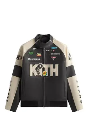 Kith X Disney Pixar Dejan Leather Jacket - Black
