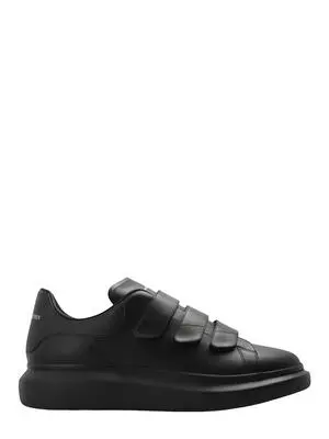Alexander McQueen Oversized Sneakers With Triple Straps - Black