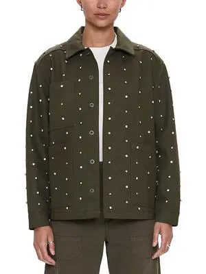 PISTOLA Cosette Embellished Utility Jacket - Sycamore