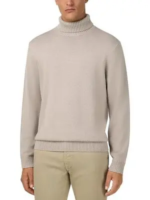 Boggi Milano Merino Wool Sweater - Sand