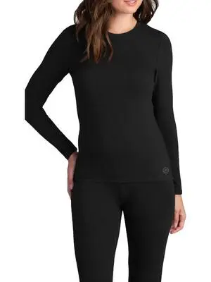 WATSON'S Heat Long Sleeve Thermal Crew - Black