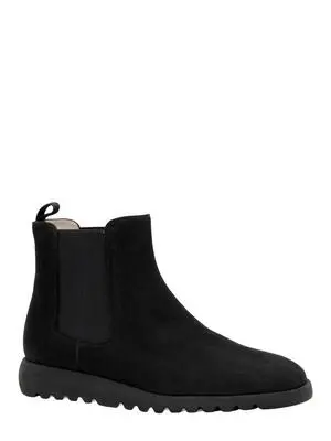 AMALFI BY RANGONI Elios Platform Chelsea Boot - Black Long Beach