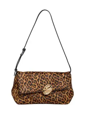Sam Edelman Bex Folded Convertible Clutch Leopard