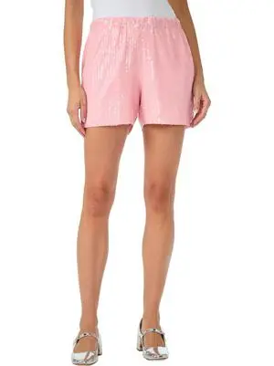 Trina Turk Idol Sequin Short - Desert Rose