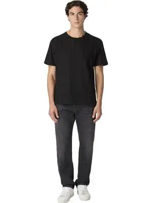 Missoni Crew Neck T-shirt In Cotton-viscose Raschel - Black