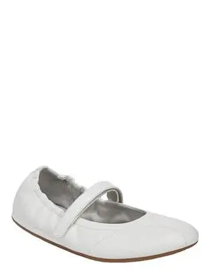 FAVORITE DAUGHTER Emilia Ballet Flat - White