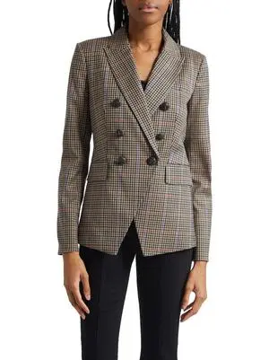 Veronica Beard Miller Dickey Jacket - Russet Multi