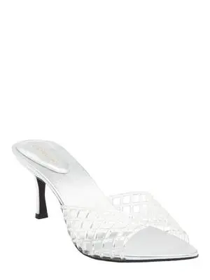 Jeffrey Campbell Slide Sandal - Clr Slvr