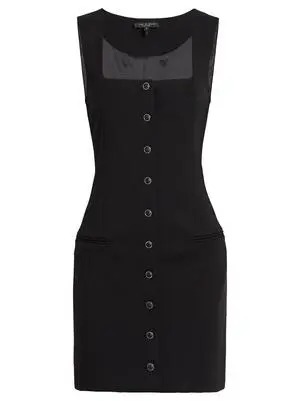 Rag & Bone Marianne Ponte Mini Dress - Black