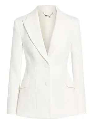 Simkhai Maddix Gabardine Blazer White