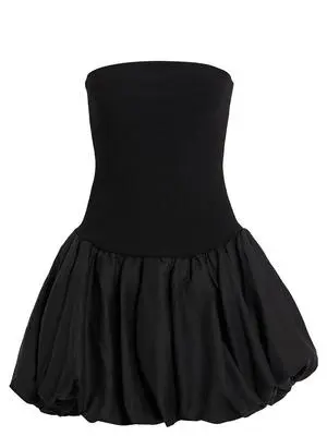 Princess Polly Metallic Mini Dress - Black | Editorialist