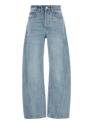 Alexander Wang Float Mid Rise Jeans - Vintage Bleach Blue